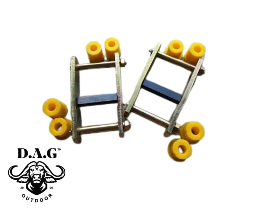 D.A.G | Toyota Land cruiser 79 Series Extended Shackle Pair With Block ...